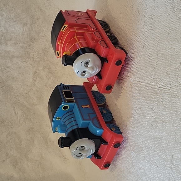 Thomas & Friends | Toys | Lot Of 2 Thomas Friends Pull Back W Moving ...